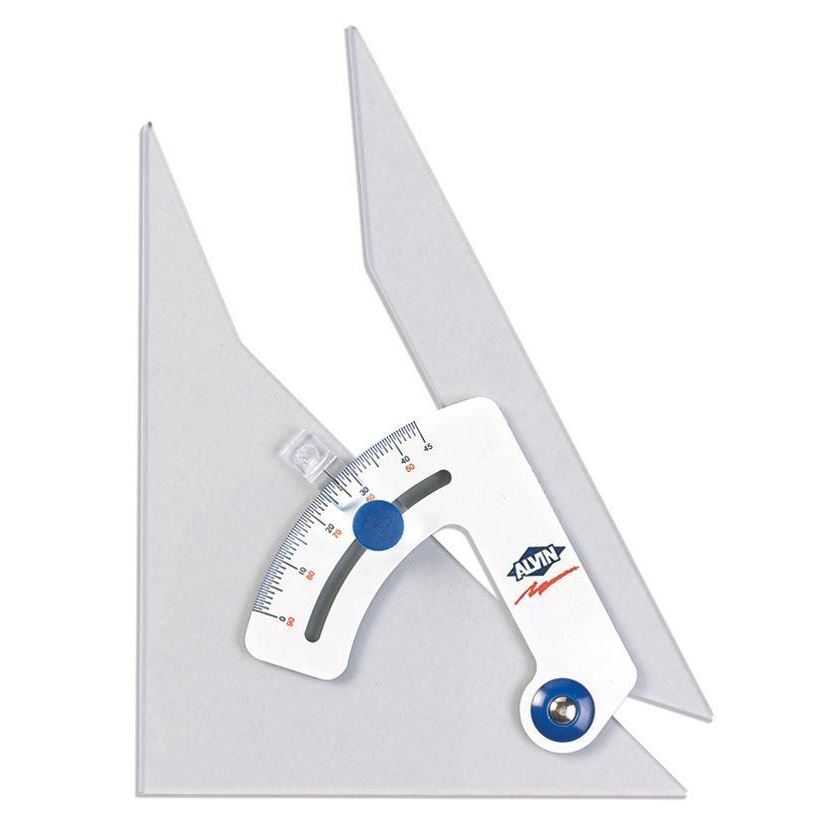 Adjustable Triangle 6 Inch Non-Inking - Du-All Art & Drafting Supply